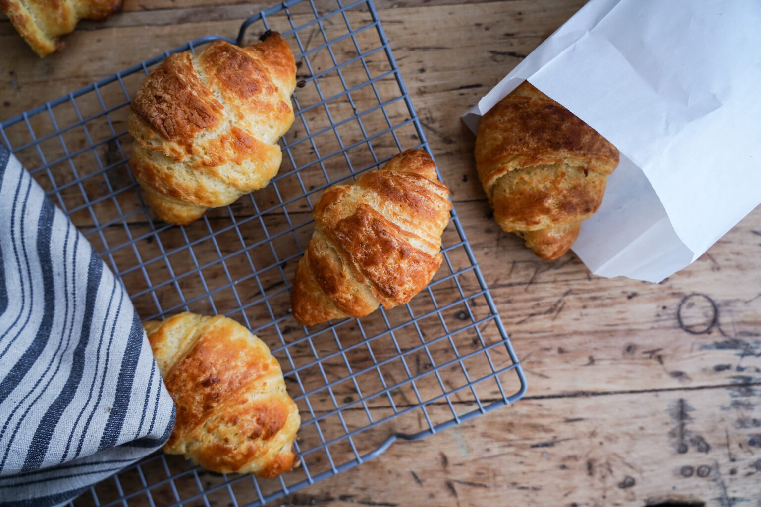 Kroasani bez glutena i bez mleka - Gluten Free Tea